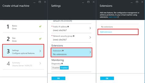 Deploy Server Agent Azure Vm Extension Online Help Site24x7