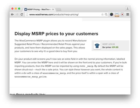 Woocommerce Msrp Pricing Plugin 20 To Download V2 0