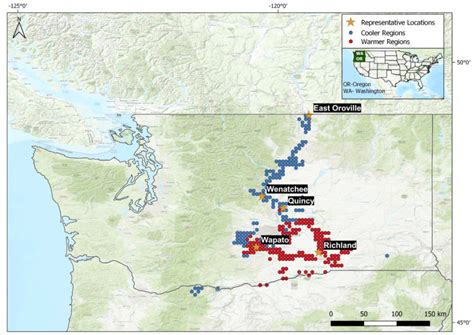 Study Area With Points Representing The Major Apple Growing Grids In Download Scientific