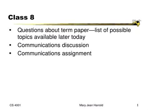 ppt class 8 powerpoint presentation free download id 6821572