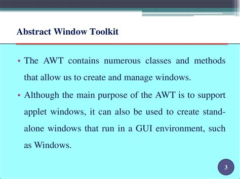 1abstract Windowing Toolkitawt 12 Marks Ppt Download