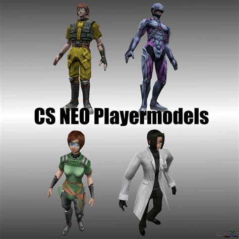 Cs Neo Playermodels Packs Counter Strike 1 6 Player Models Goldsrc Warehouse Hl1 Пак