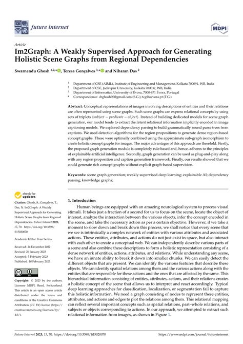 Pdf Im2graph A Weakly Supervised Approach For Generating Holistic