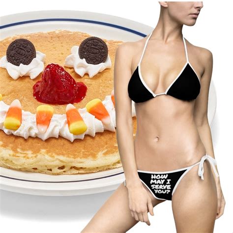 Goth Ihop 2 Piece Bikini Hot Goth Clothes Parody Brand Lgbtqia