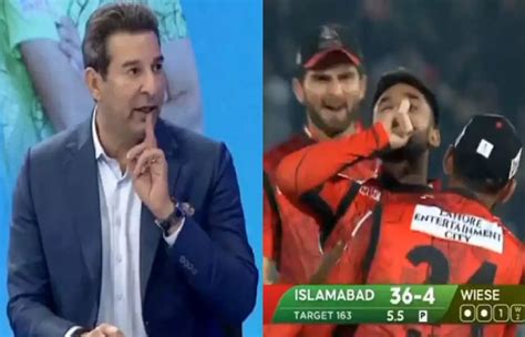 Wasim Akram Slams Abdullah Shafiques Celebration In Psl 9 Such Tv