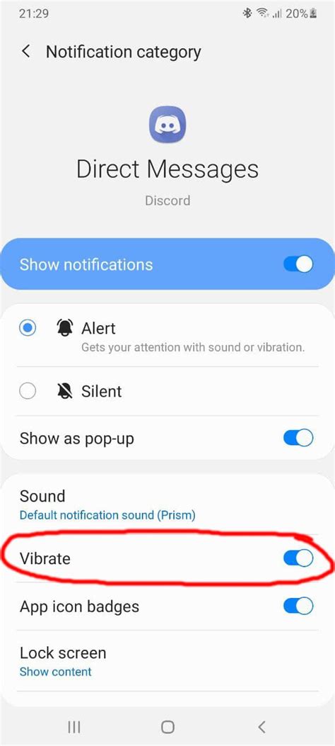 Galaxy A41 Disable Vibration For Notifications Samsung Members