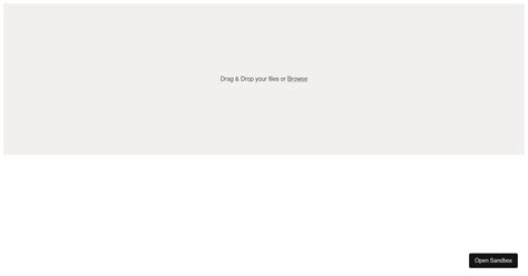 React Filepond Memory Leak Codesandbox