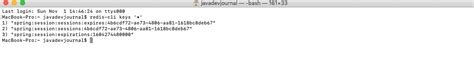 Handling Spring Session With Redis Java Development Journal