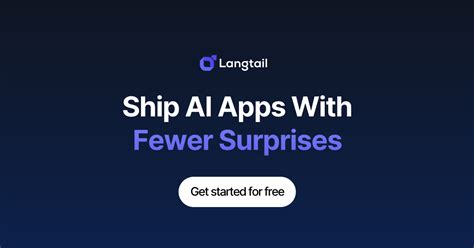 langtail ship ai apps with fewer surprises