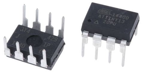 attiny13 20pu microchip microchip attiny13 20pu 8bit avr