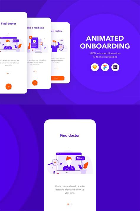 Health Fitness Mobile App Ui Ux Kit Artofit