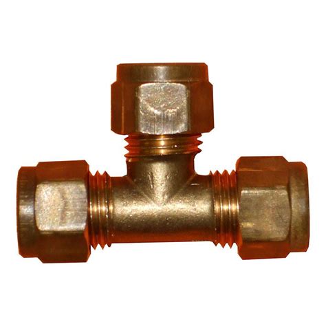 Copper Compression Equal Tee
