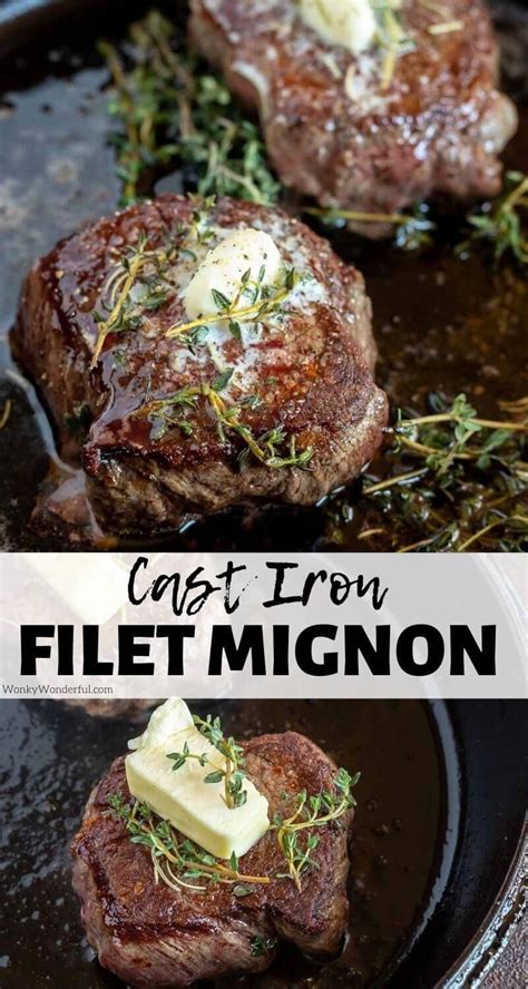 Cooking Filet Mignon In Cast Iron Pan Is The Easiest Way Pan Seared