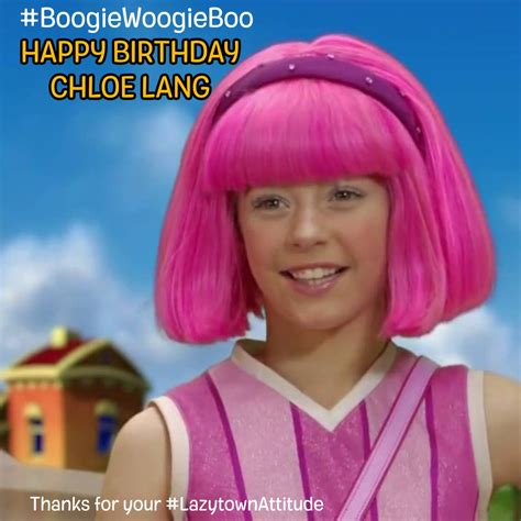 Chloe Lang Lazytown 2022