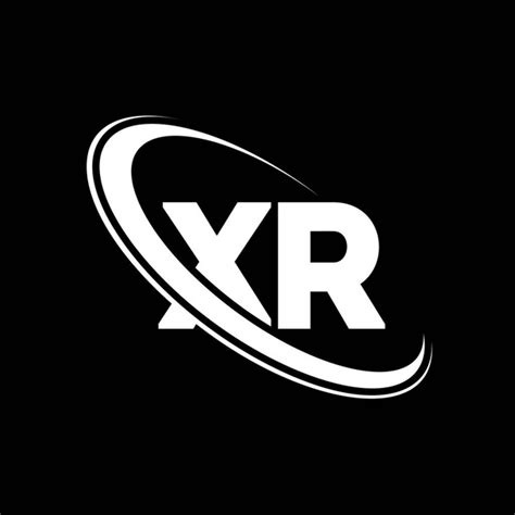 Xr logo lizenzfreie Stockvektoren