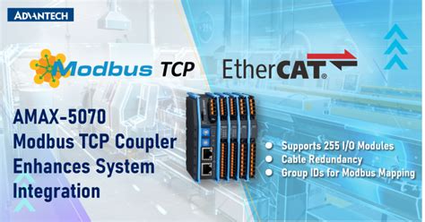 New Amax 5070 Modbustcp Coupler Enhances System Integration