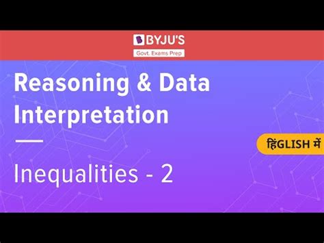 Reasoning Inequality Questions And Answers Bank Government Exams