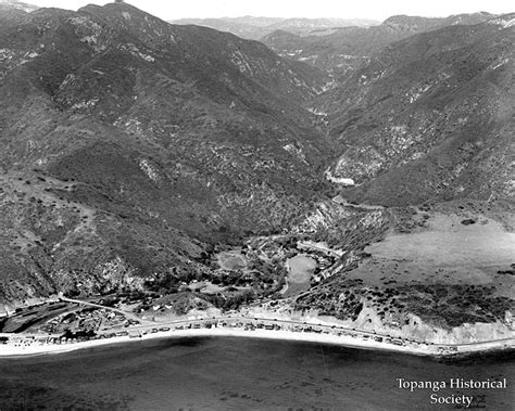 Aerial View Of Topanga Canyon C 1925 · Topanga Historical Society