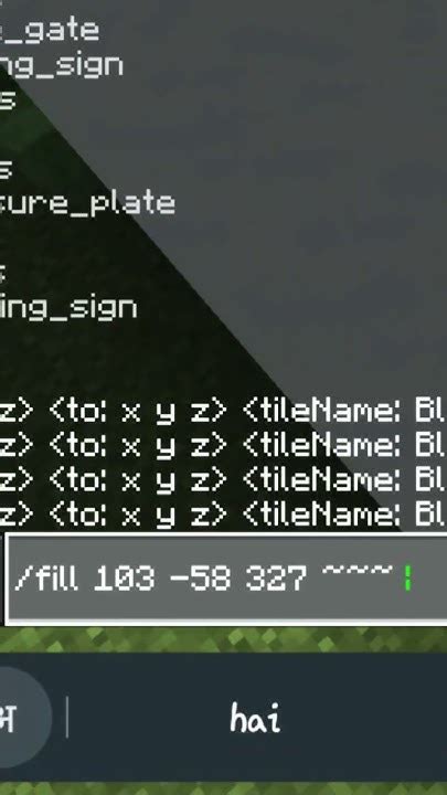 Minecraft Tiktok Viral Hack🤯 Shorts Minecraft Coding Power Short