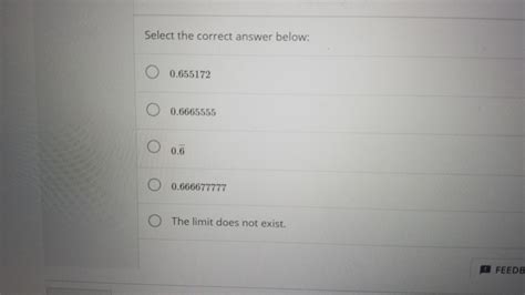 Solved Understand The Limit Of A Function And Evaluate A