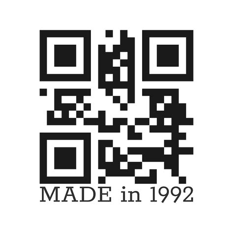 Premium Vector Made In Lettering With A Real Qr Code For Clothing Textiles And Greetings