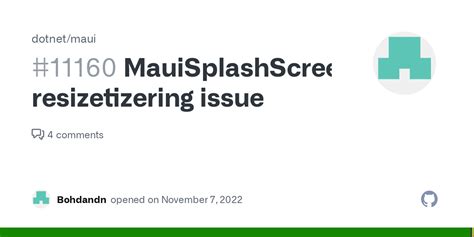 MauiSplashScreen Resizetizering Issue Issue Dotnet Maui GitHub
