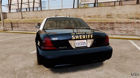 Ford Crown Victoria Sheriff [els] Slicktop For Gta 4