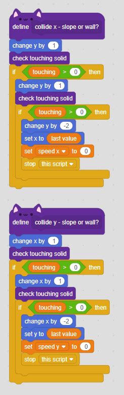 How Do I Make It Able To Walk On Slopes On The Top Part R Scratch