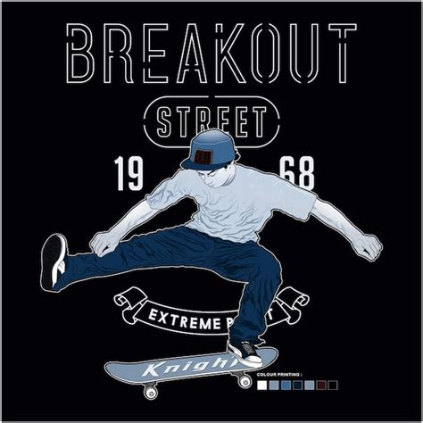 Premium Vector Boy Skatervector Skateboard Illustration Design