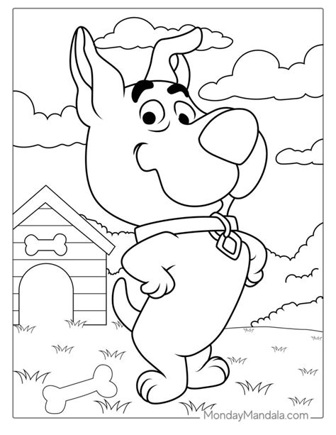 Scooby Doo And Scrappy Doo Coloring Pages