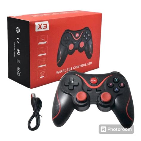Jual Gamepad Joystick X3 Bluetooth Wireless Controller Putih For