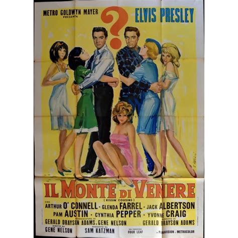 Kissin Cousins Italian Movie Poster Illustraction Gallery