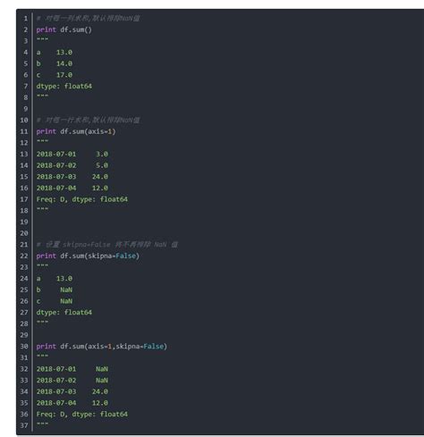 Pandas常用的统计函数 正在学python 博客园