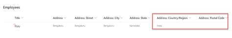 SharePoint Online Location Column Enjoy SharePoint