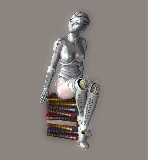 Robot Stock Illustration Illustration Of Automated Cyborg 5111747