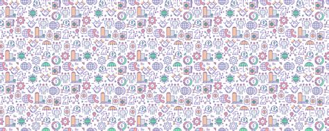 트렌디한 선형 스타일의 글로벌 비즈니스를 위한 디자인 템플릿 및 요소 벡터 세트 글로벌 비즈니스와 관련된 선형 아이콘이 있는 원활한 패턴 벡터 0명에 대한 스톡 벡터 아트