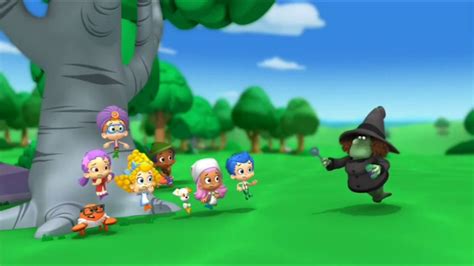 Scene Of The Witch Blows Green Bubble To Villain 2 Youtube