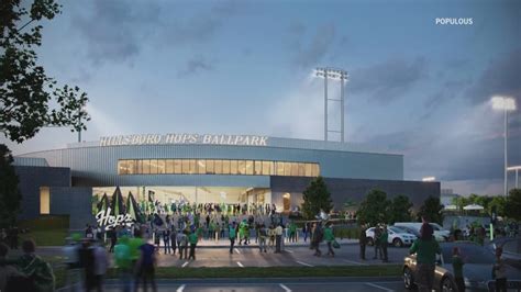 Hillsboro Hops Ballpark Hits Major Construction Milestone