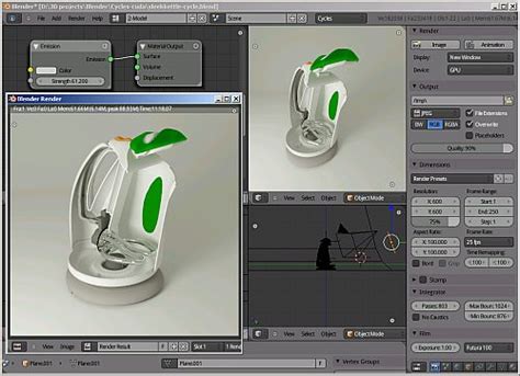 Cycles Blenders GPU Accelerated Renderer Studio Rola