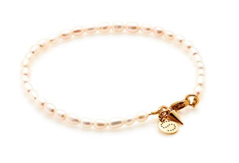 Sofia Anklet Pearl Gold