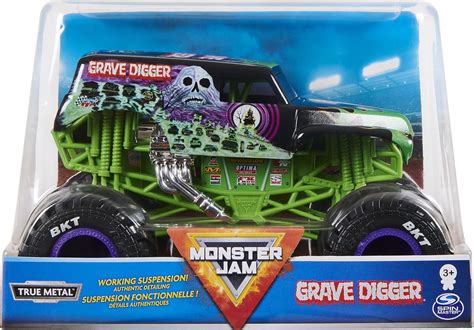 Monster Jam Official Grave Digger Monster Truck Die Cast Vehicle