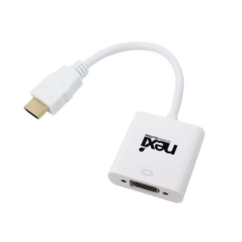 Hdmi To Vga Rgb 컨버터 넥시 변환케이블 레고전자부품