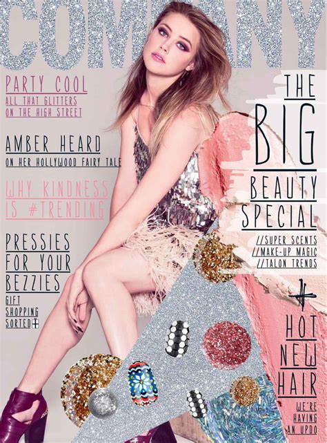 Amber Heard Company Magazine Uk December 2015 Issue