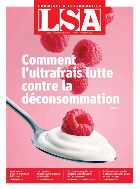📰 À La Une De Lsa Comment Lultrafrais Lutte Contre La Déconsommation