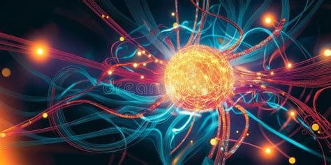 A Mesmerizing Futuristic Ai Driven High Speed Quantum Computing Cluster Displaying Glowing