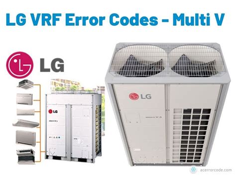 Lg Vrf Error Codes Multi V Error Code Coding Error