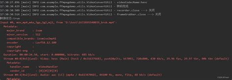 Springboot 通过 Javacv 实现视频转换为 Mp4javacv视频格式转换 Csdn博客