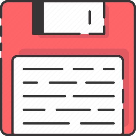 Computer Diskette Floppy Floppy Disk Retro Vintage Icon