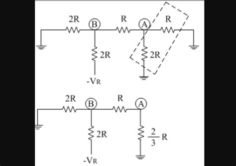 Solved Identify 2 Bit Input Of Resistive Devider Circuit And R 2r