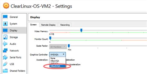 clear linux os on virtualbox — documentation for clear linux project